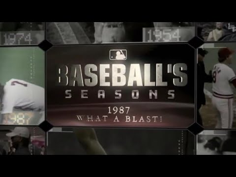 MLB Baseball's Seasons: 1987 - YouTube