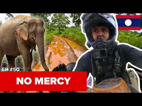 LAOS by motorbike: beautiful but BRUTAL! S01E50