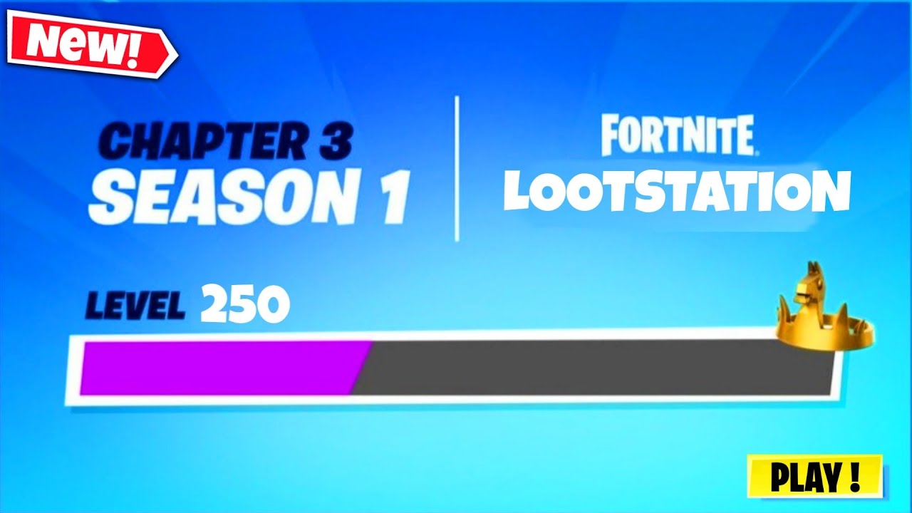 LEVEL 250 IN FORTNITE CHAPTER 3! FIRST IN THE WORLD WITH NO GLITCHES ...