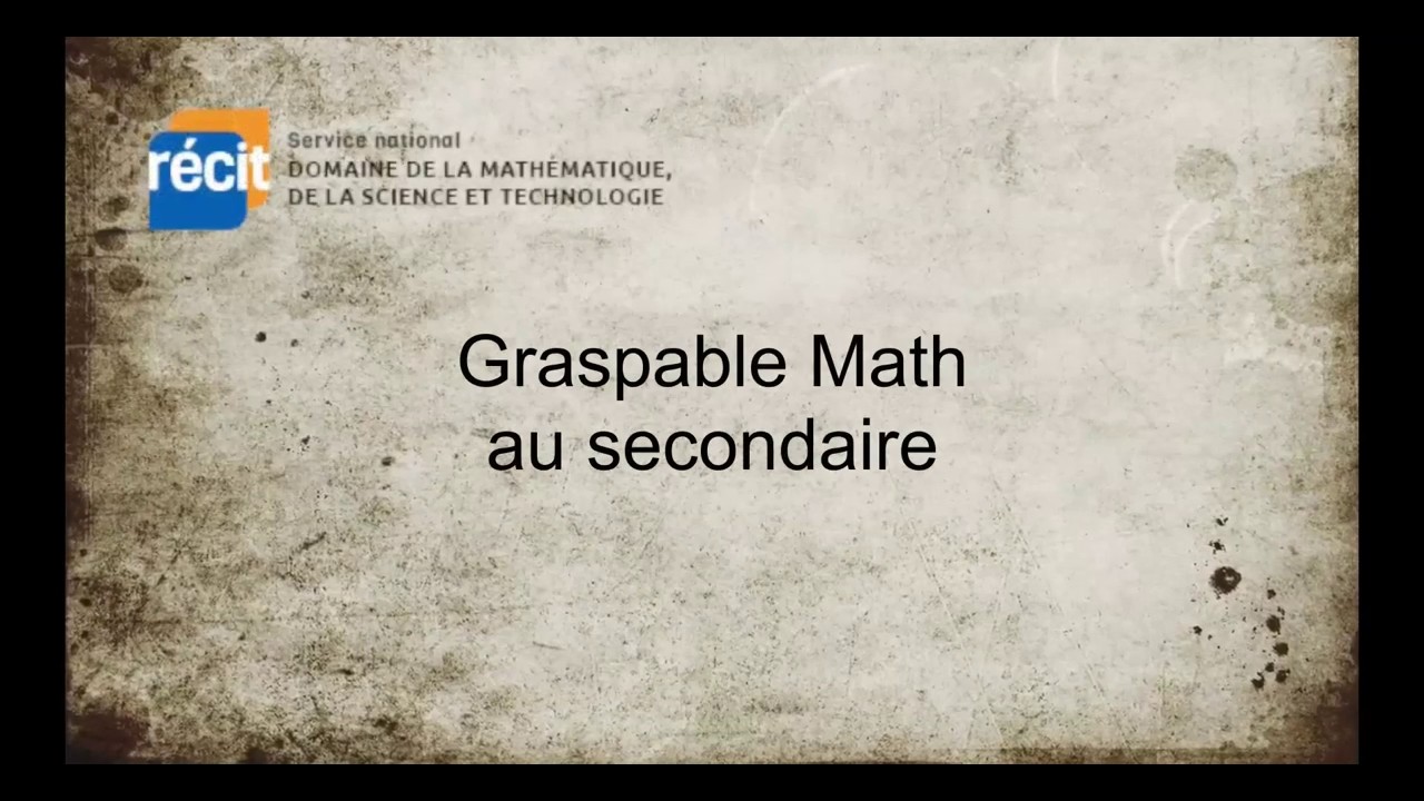 Présentation de Graspable Math - YouTube