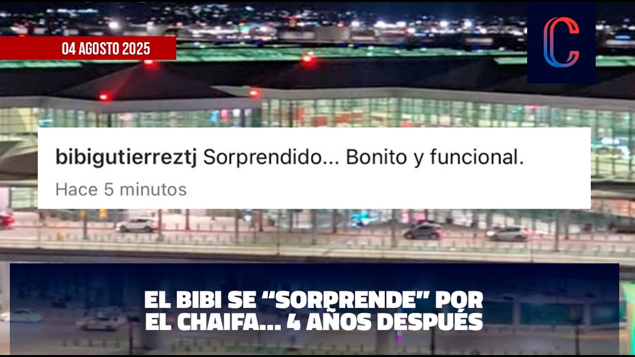 El Bibi se “sorprende” por el CHAIFA… 4 años después - YouTube