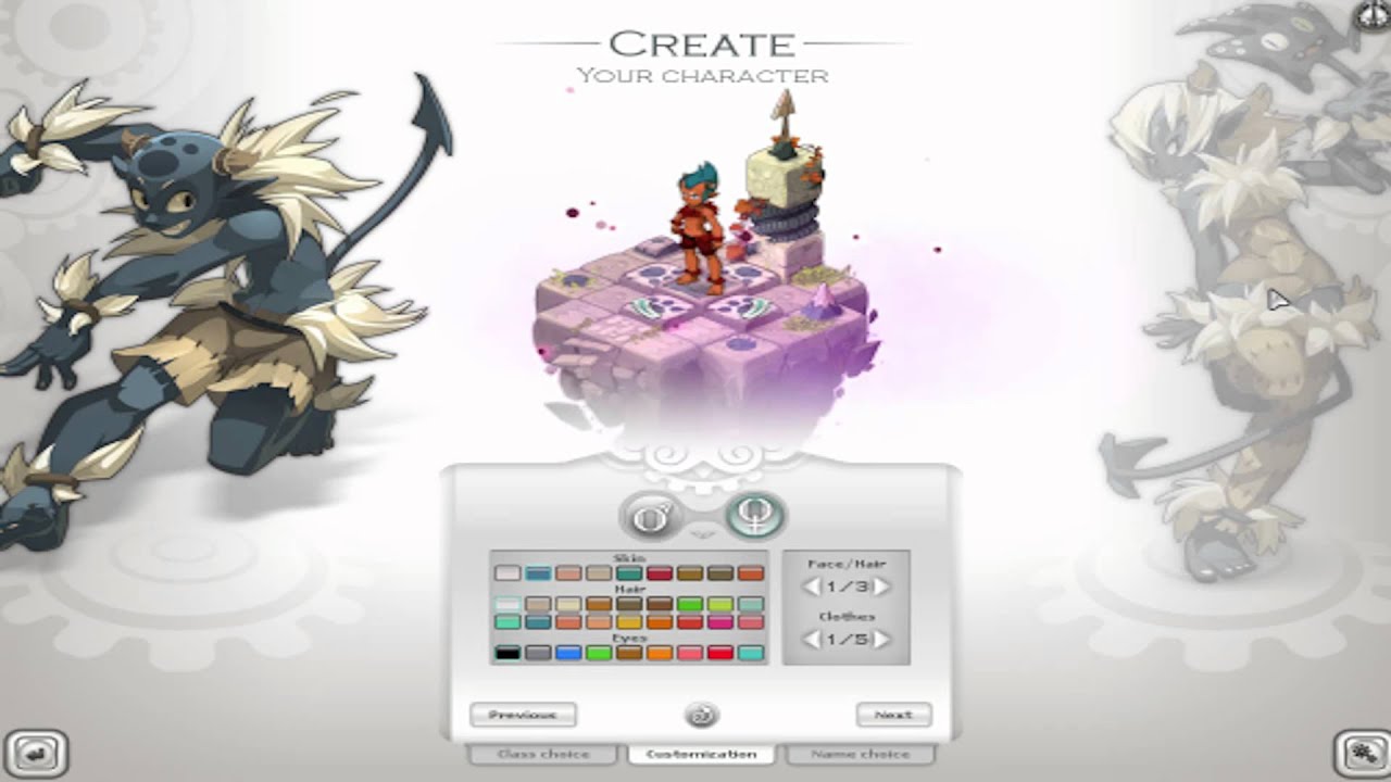Wakfu: Character Creation - YouTube