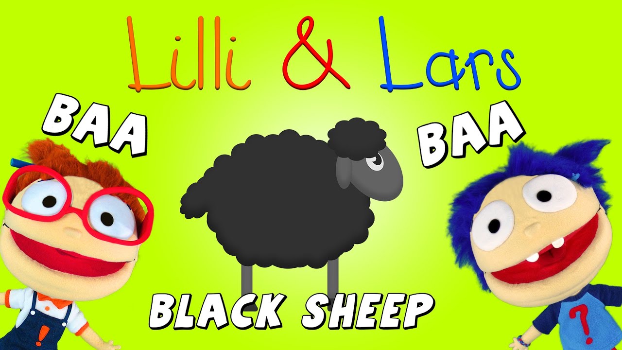 BAA BAA BLACK SHEEP with lyrics - English Nursery Rhymes For Children ...