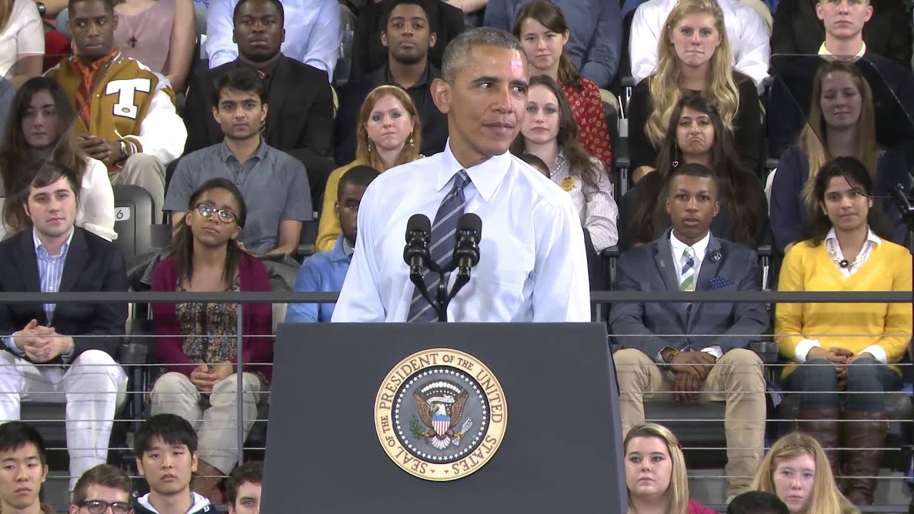 President Obama's Georgia Tech Speech In Brief March 10, 2015 - YouTube