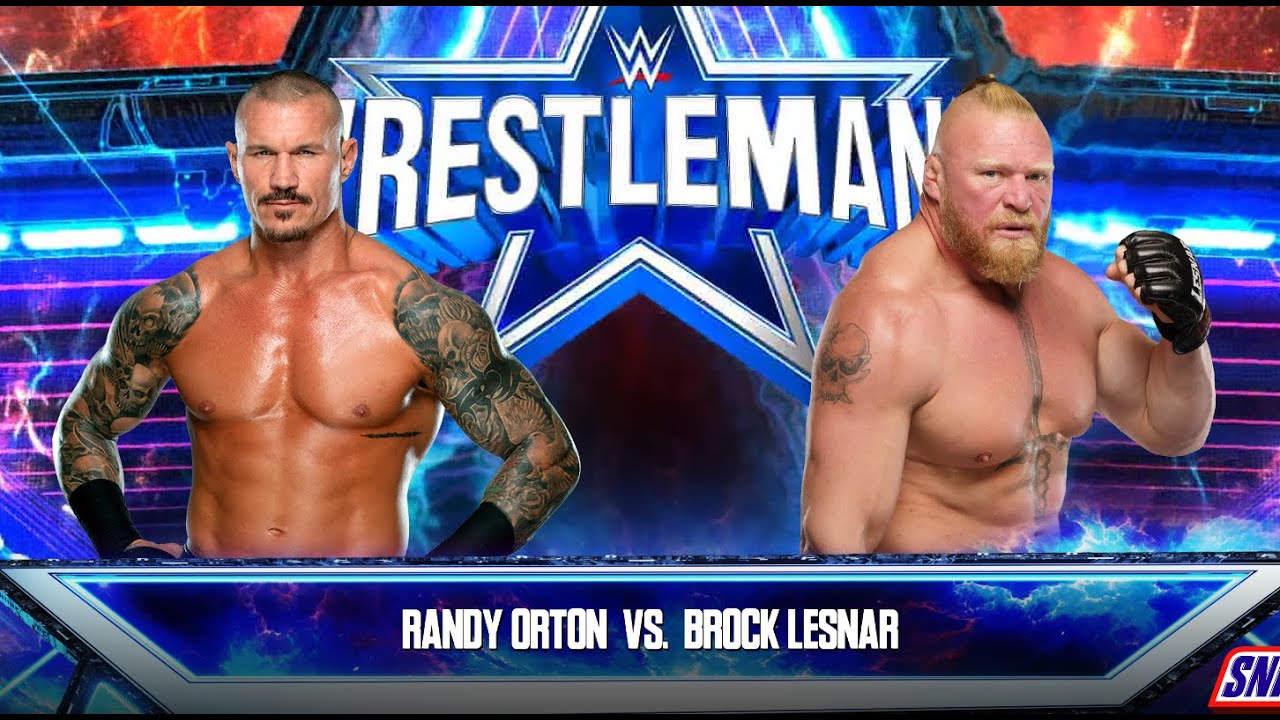 FULL MATCH - Brock Lesnar vs. Randy Orton: 🤯🤯l WRESTLEMANIA - YouTube