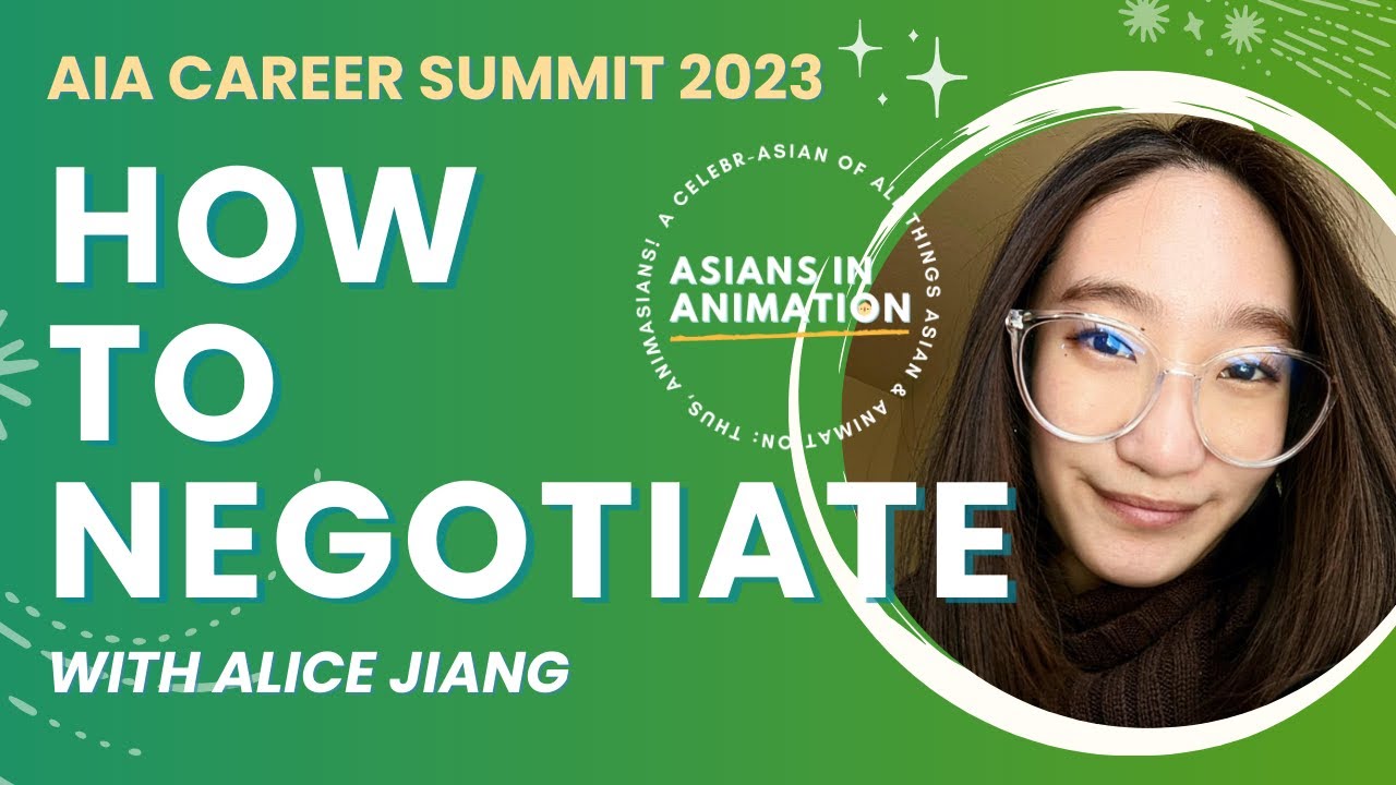 Negotiations 101 with Alice Jiang | Asians in Animation - YouTube