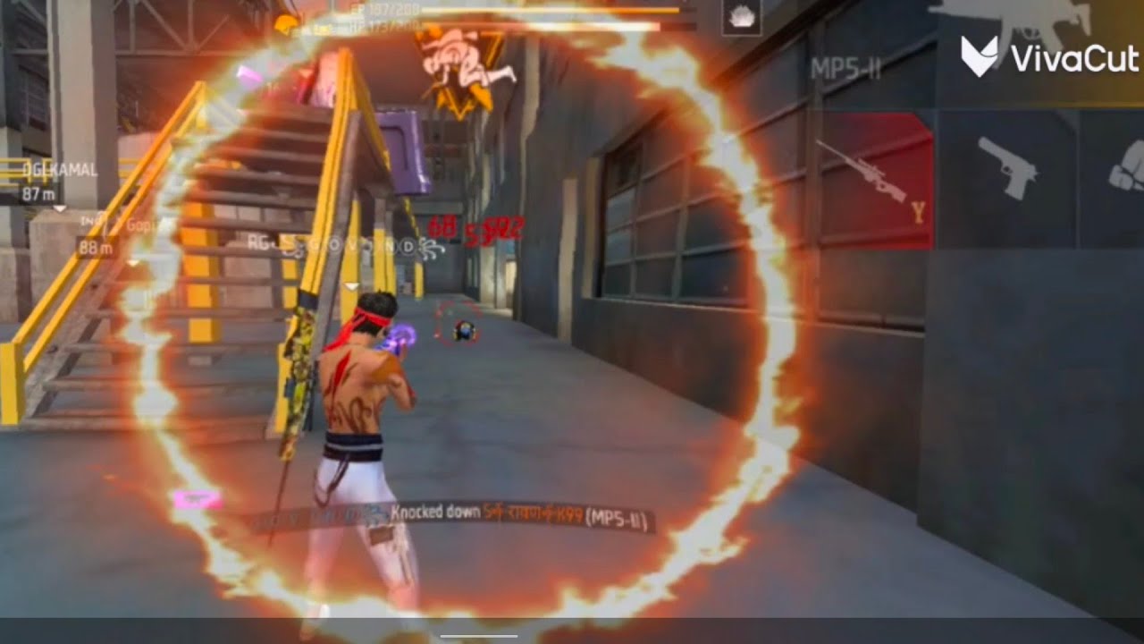 atitude song whatsapp stutas with free fire video 🔥 📸 #shorts - YouTube