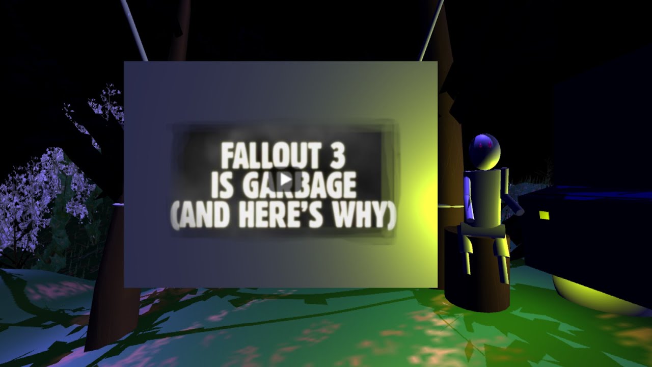 An In Depth Analysis of "Fallout 3 is Garbage And Here is Why" - YouTube