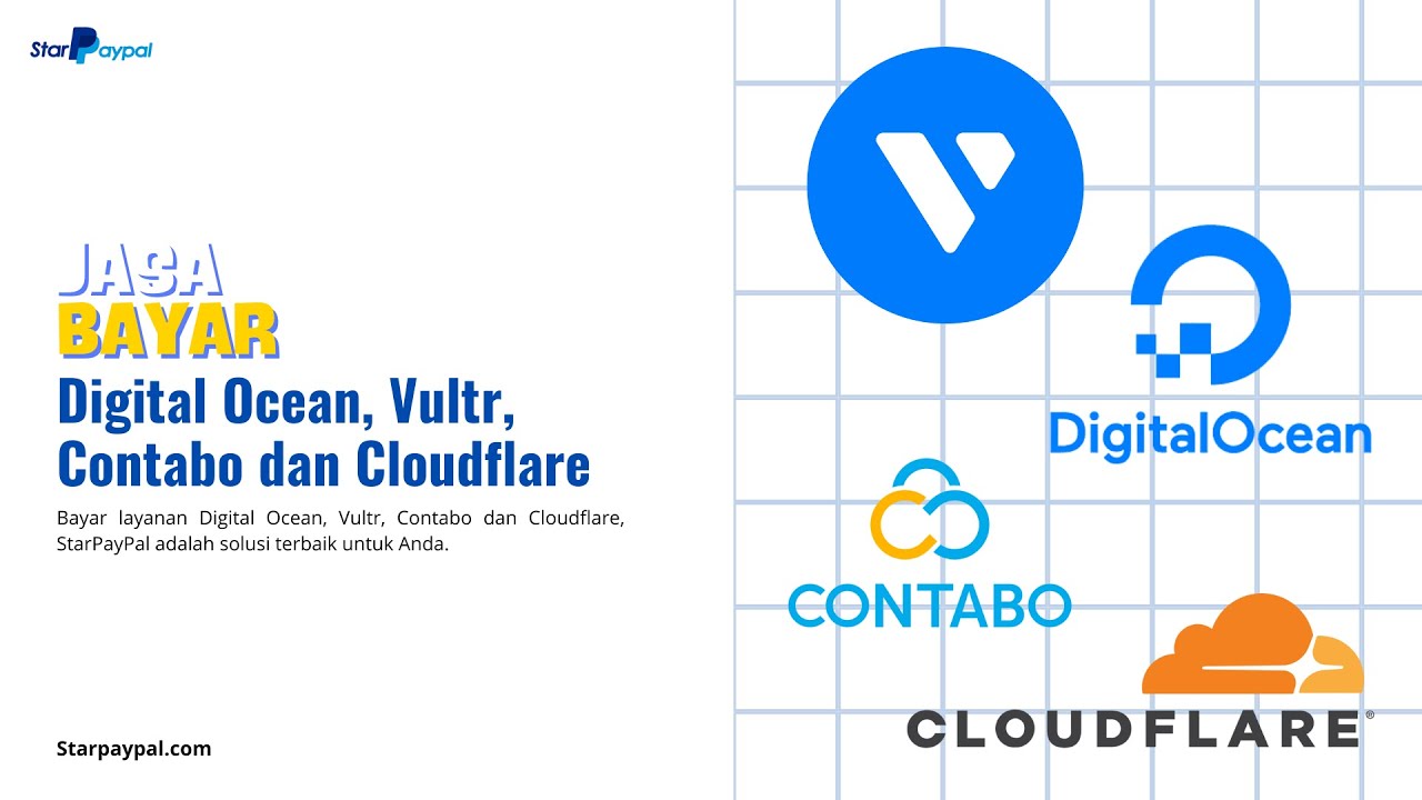 Jasa Bayar Digital Ocean, Vultr, Contabo dan Cloudflare 24 Jam #jasabayar #jasabayarpaypal - YouTube