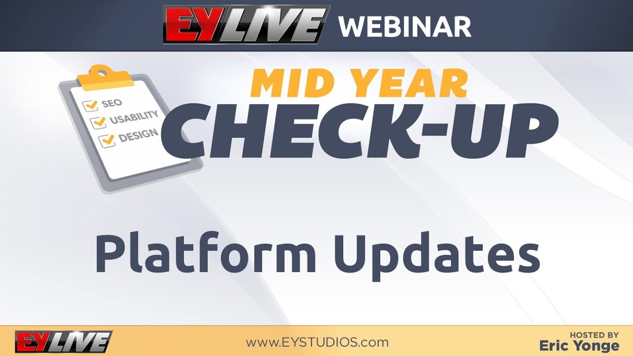 Mid Year Check-Up - Platform Updates - YouTube