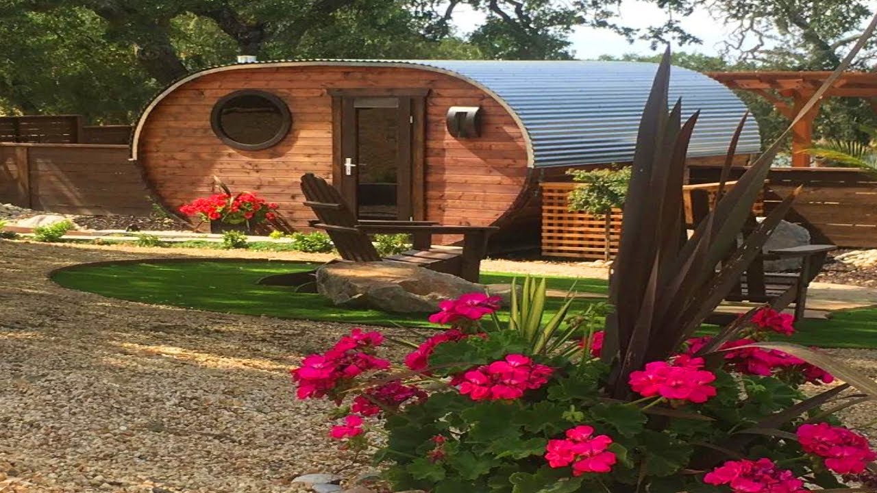 Incredibly Cozy Fat Barrel Studio - Air-Stream meets Wine Barrel | Tiny ...