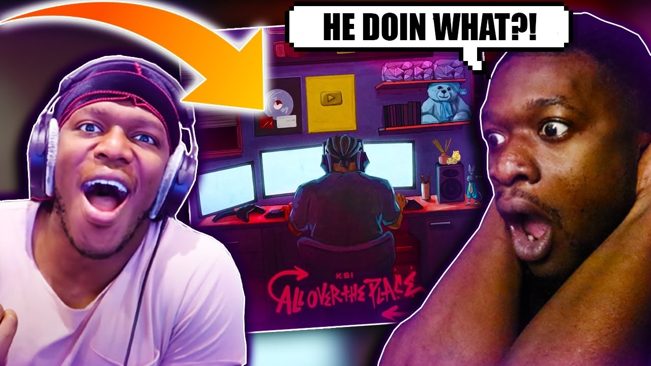 KSI ANNOUNCES NEW ALBUM! "All Over The Place" (AOTP) REACTION - YouTube