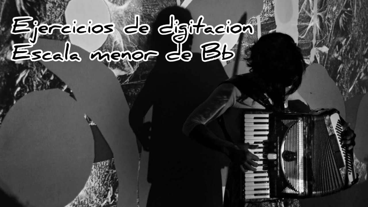 🪗🎹 Ejercicios teóricos y prácticos sobre la escala de Bb menor 🎹🪗 - YouTube