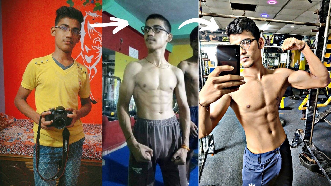 My Transformation Journey || Natural Body Transformation Skinny to ...