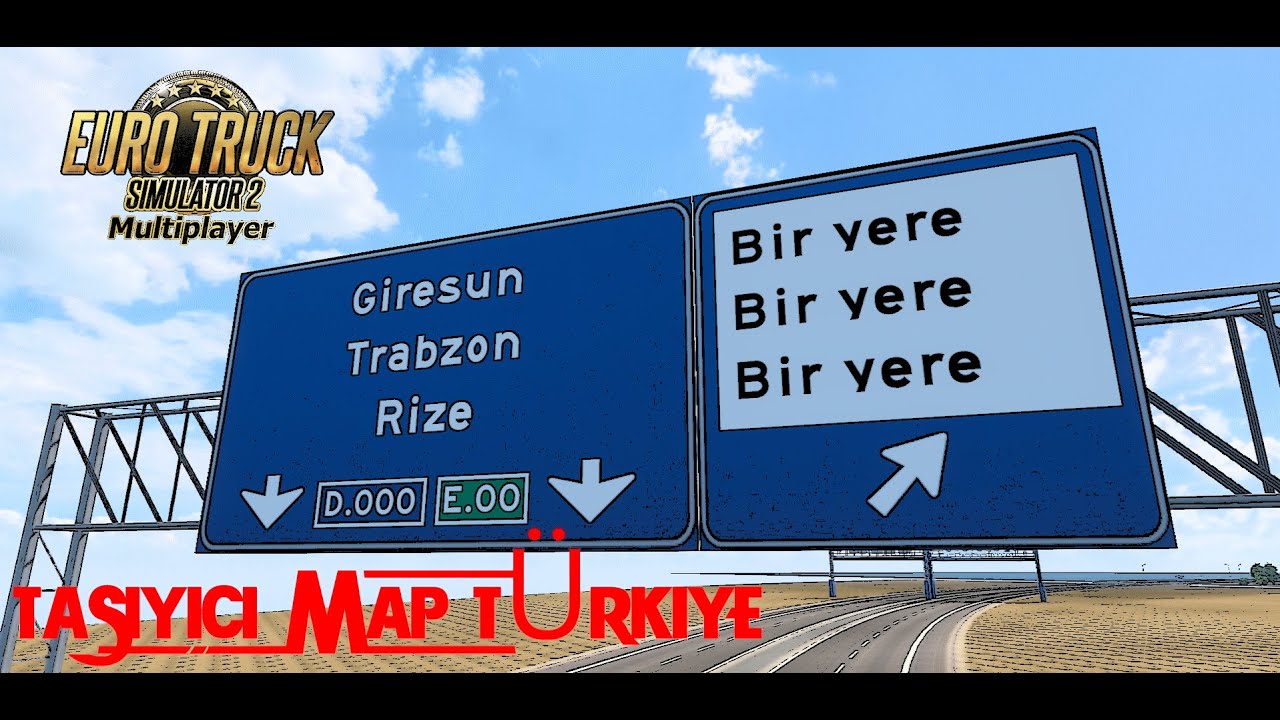 Giresun/Trabzon/Rize Tasiyici Map Türkiye Haritasi #ets2 - YouTube