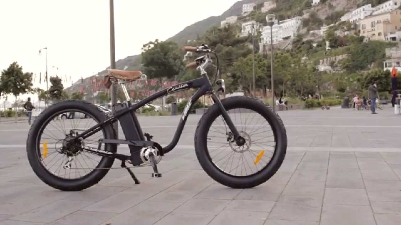 Electric Bike Cruiser - Viky Italy - YouTube