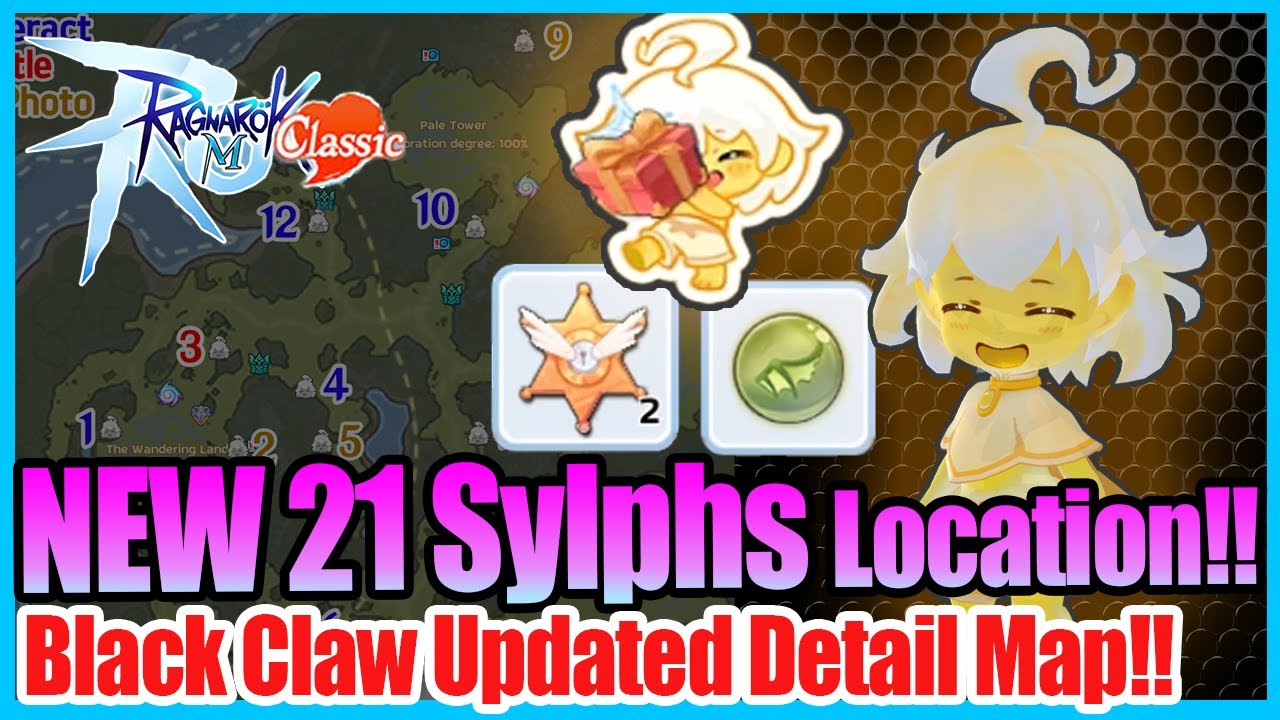 New 21 Sylphs Treasure Location!! w/ Detail & Map Guide!! [Ragnarok ...
