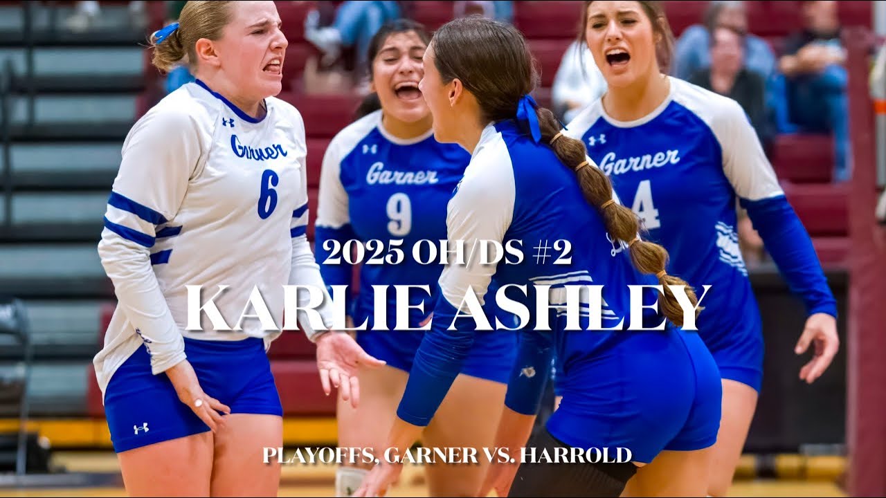 Karlie Ashley #2 C/O 2025, Garner vs. Harrold Regional Quarterfinal ...