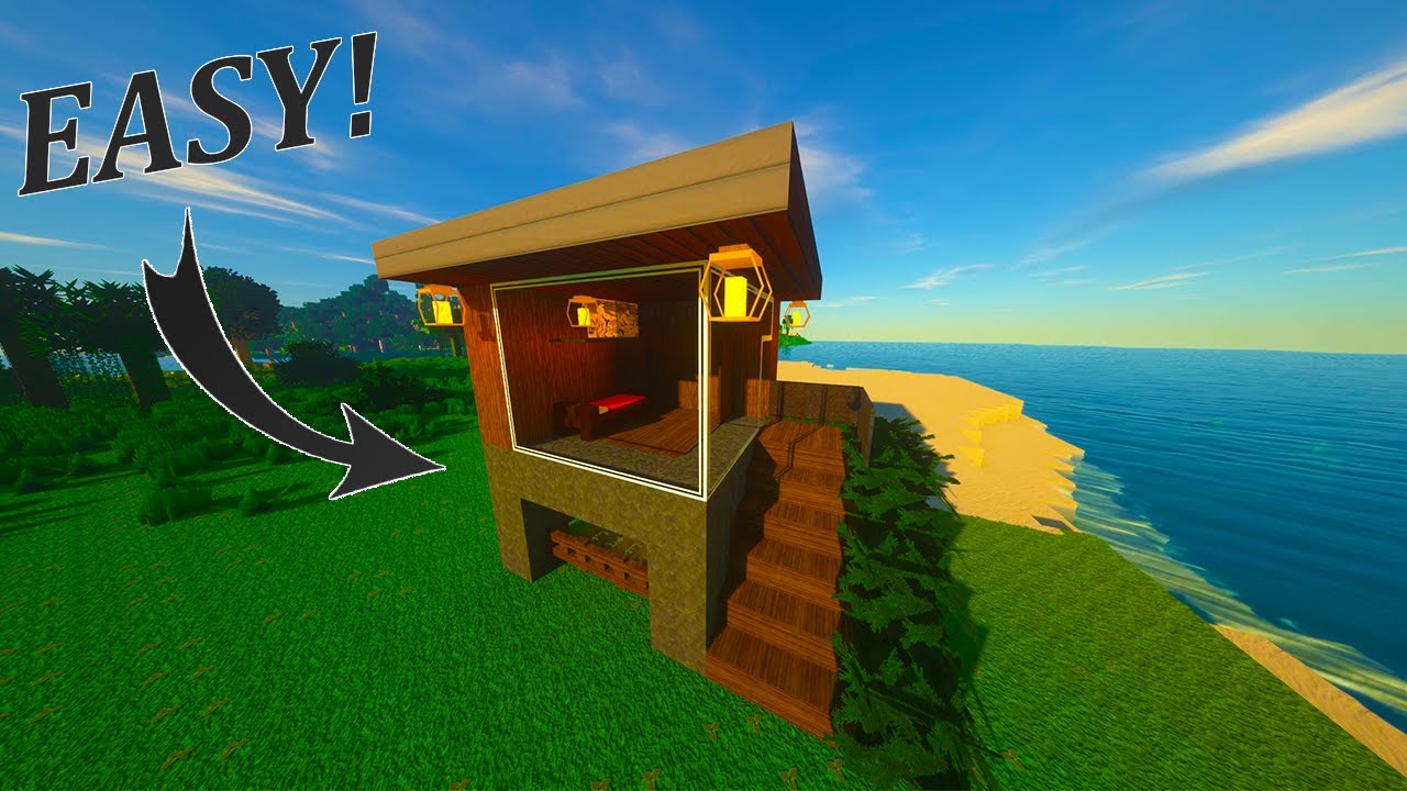 Minecraft : How To Build a Easy House ⚒ Tutorial (#1) - YouTube
