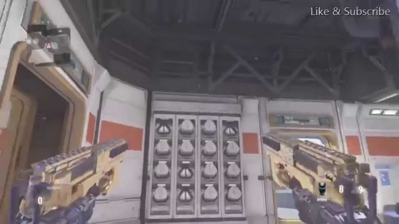 Call of Duty Advanced Warfare 8 hiding spots on BIO LAB - YouTube