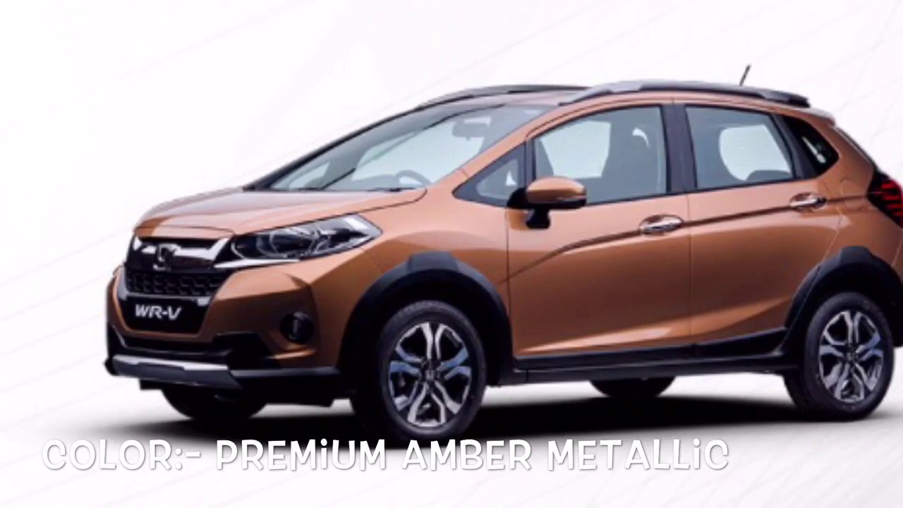 Honda WR-V Colors (Colours) in India - YouTube