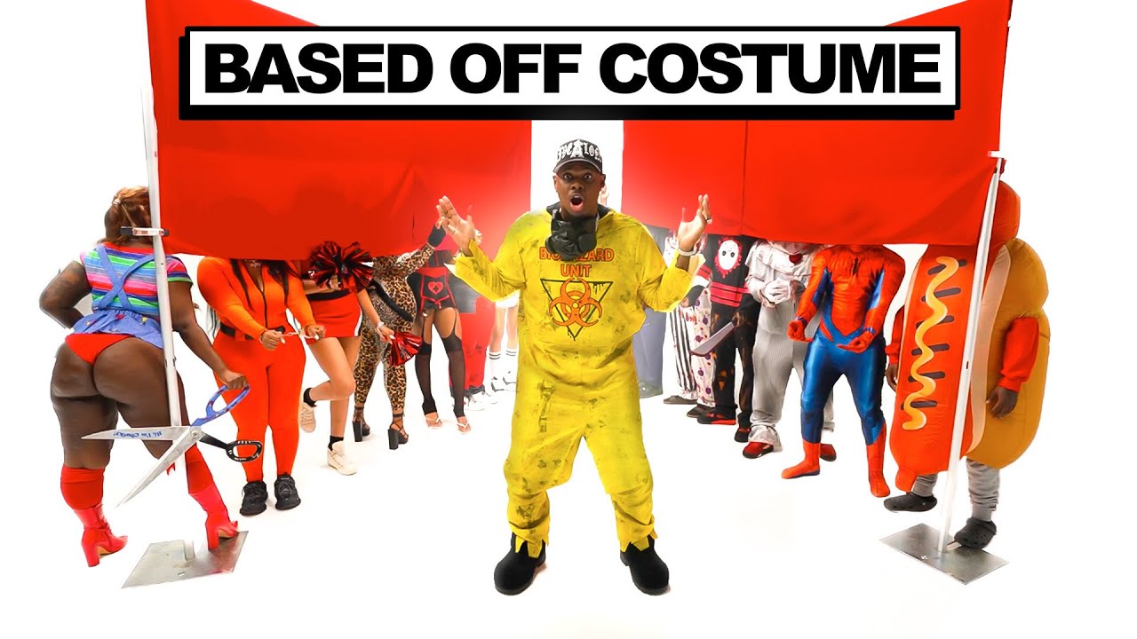 Blind Dating Based Off Halloween Costumes! - YouTube