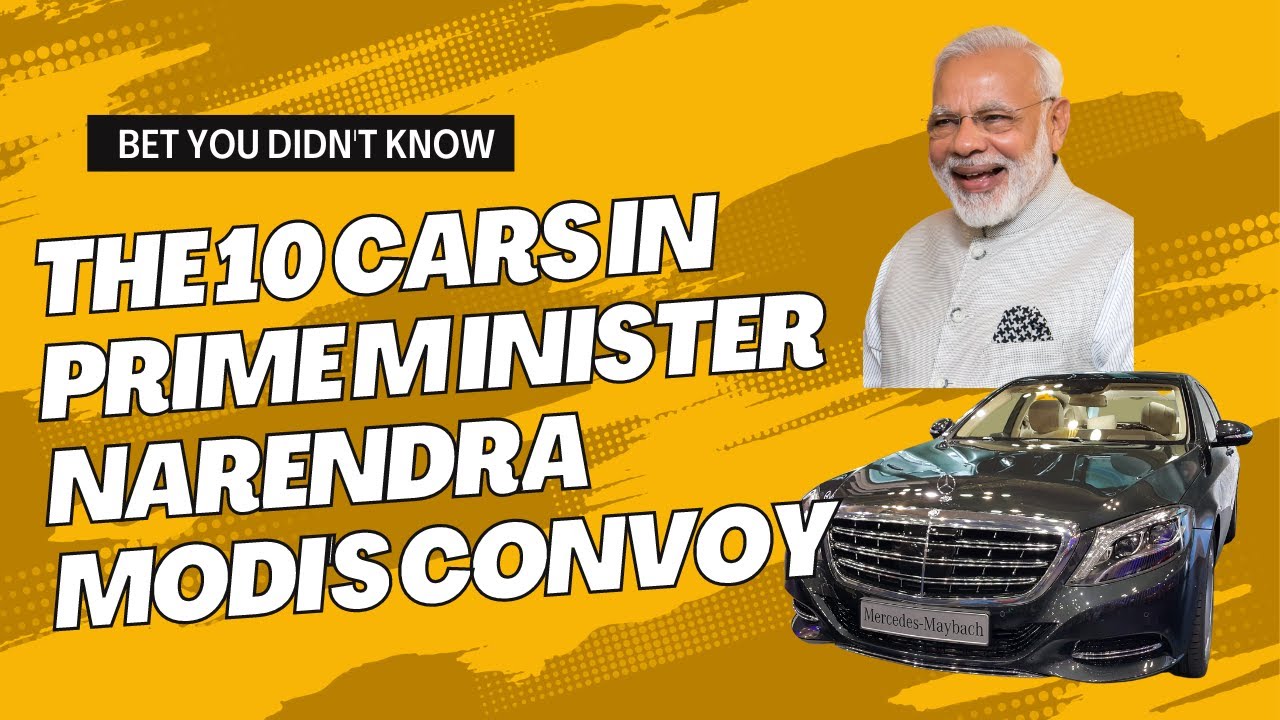Indian Prime Minister Car Convoy