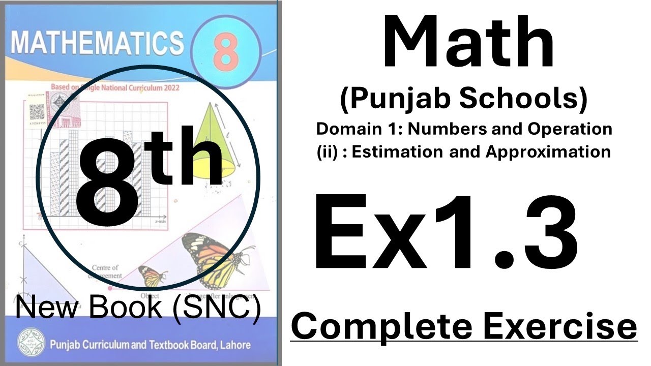 7. Ex 1.3 Complete Exercise | Class 8 | Math New Book | Punjab Board ...