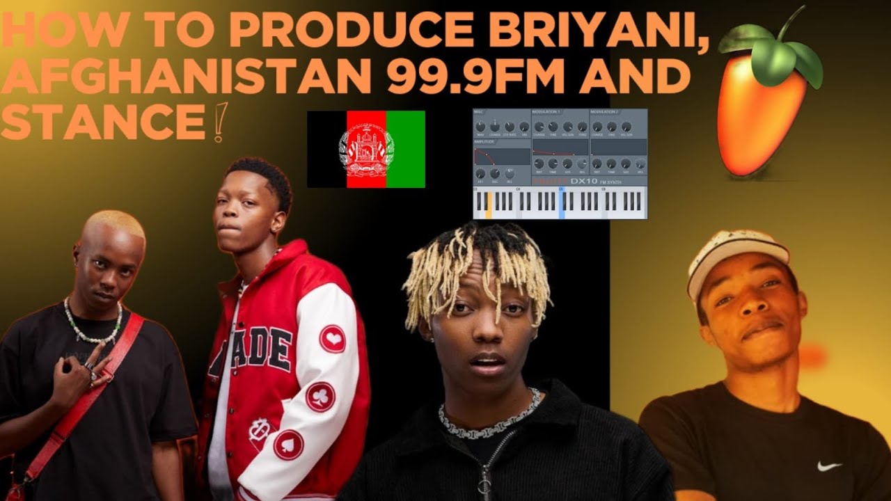 HOW TO PRODUCE BRIYANI, STANCE MUSIC AND AFGHANISTAN 99.9FM - YouTube