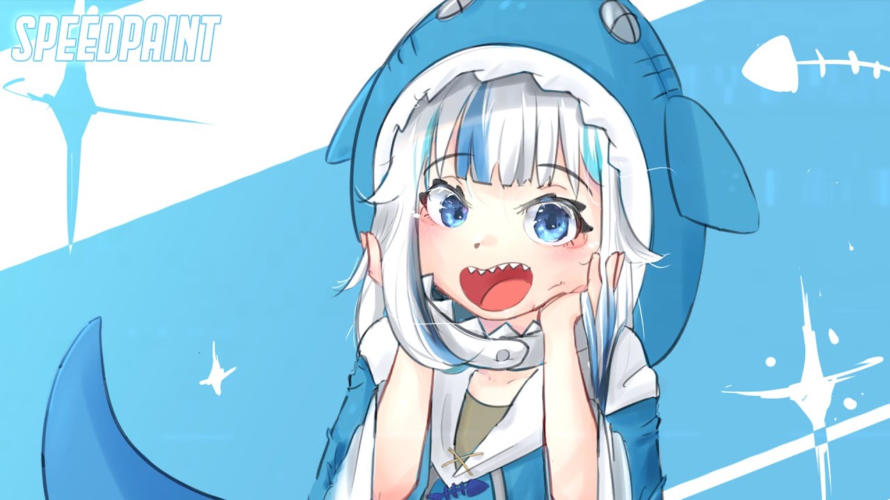 【Speedpaint】SHARK !!!!! (#23) - YouTube