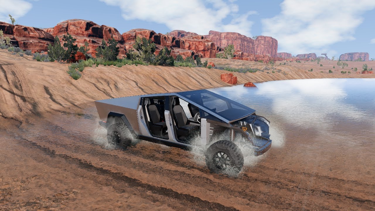 Tesla CYBERTRUCK 6 Wheel Rebuilding Off Road Tesla Model CYBERTRUCk The ...