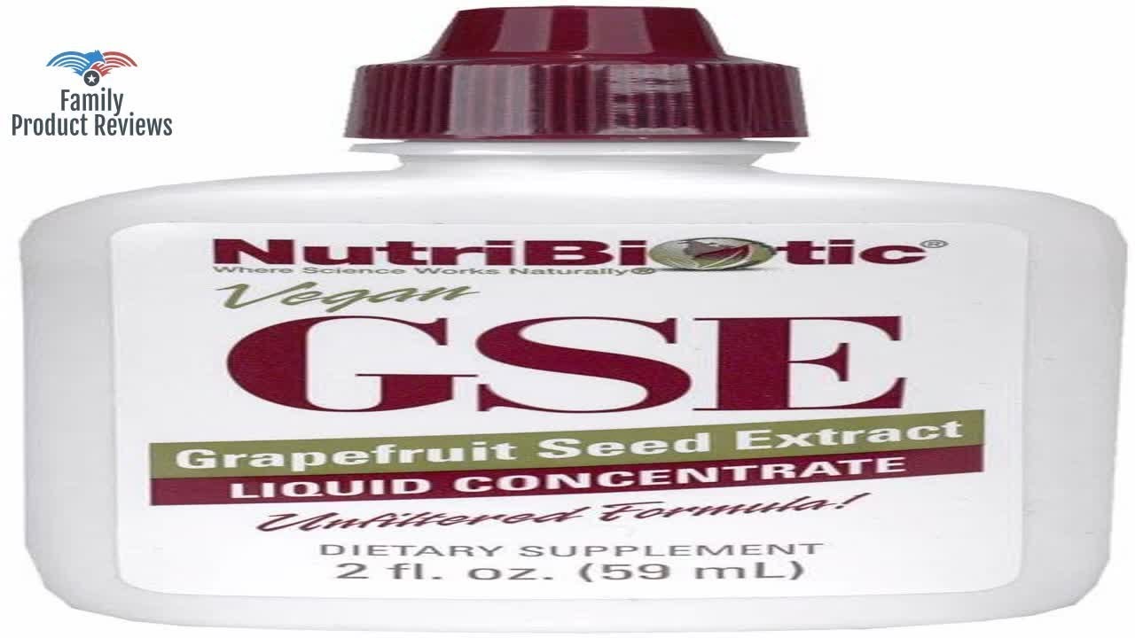 Nutribiotic Gse Liquid Concentrate 2 Fl Oz pack of 1 - YouTube