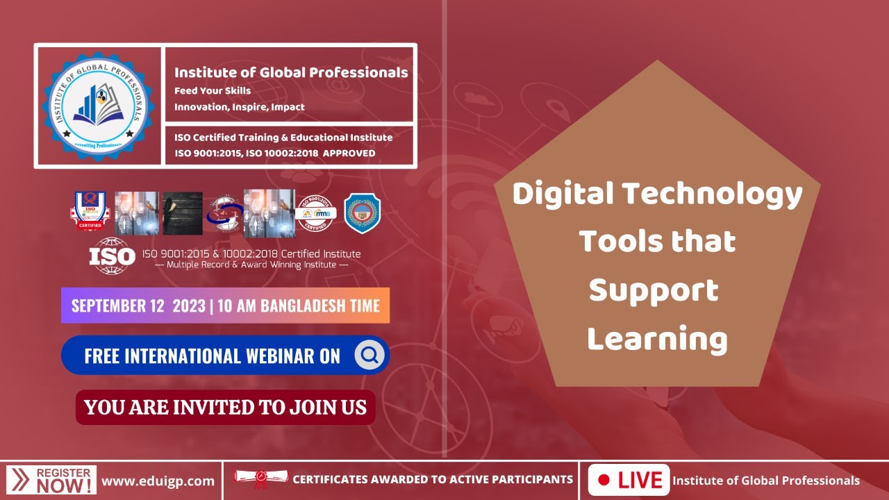 Digital Technology Tools that Support Learning - YouTube