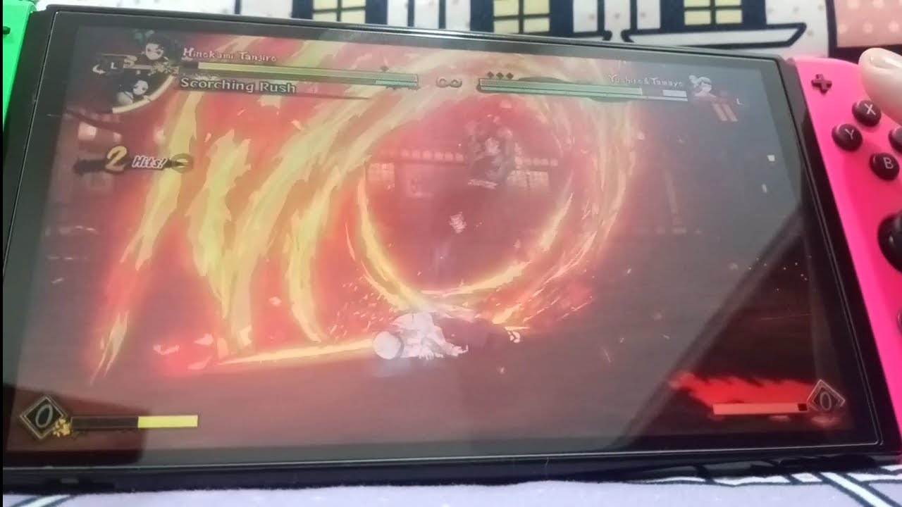 aku main demon slayer nintendo switch yang kedua - YouTube