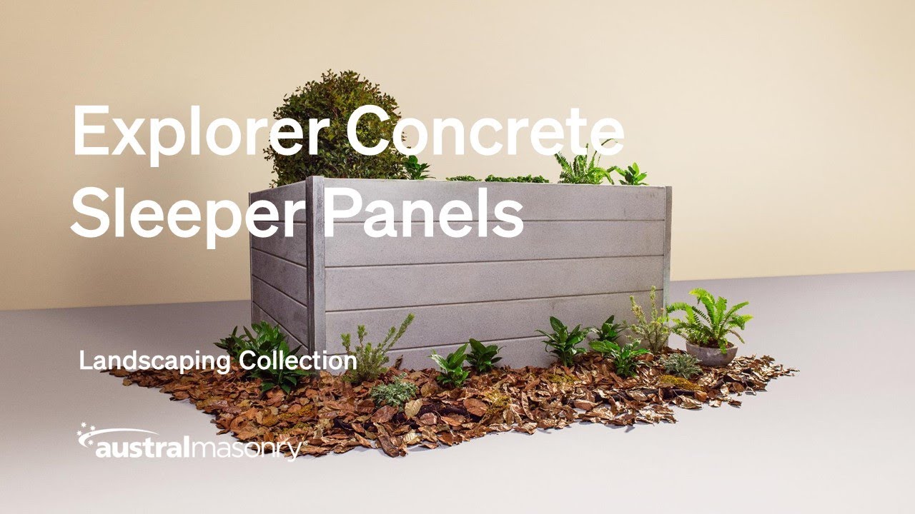 Explorer Panel Retaining Walls by Austral Masonry - YouTube