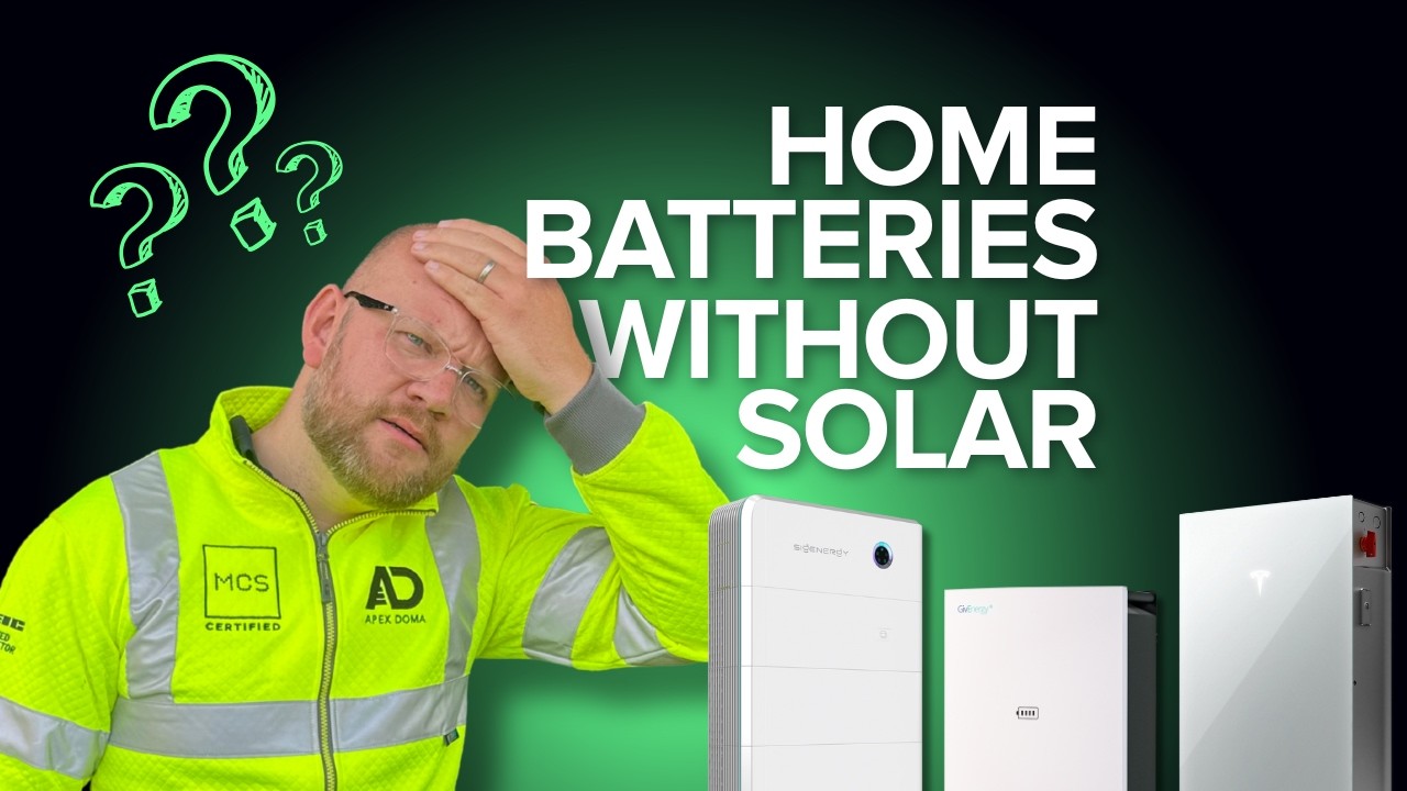 🔋 Home Batteries Without Solar – How Battery Storage Works - YouTube