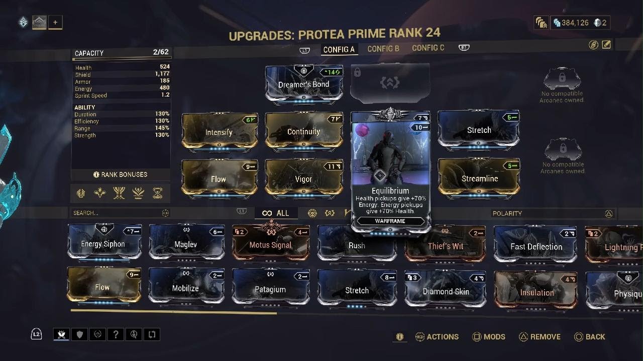 Warframe Infinite energy build - YouTube