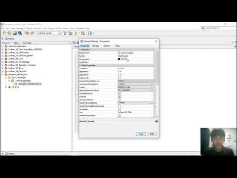 Program Menghitung Nilai Akhir Mahasiswa | JAVA GUI | Fajar Ramadhan ...