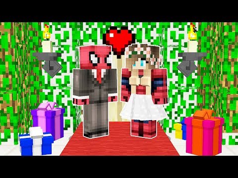 SEVGİLİMLE EVLENDİK! 😱 - Minecraft