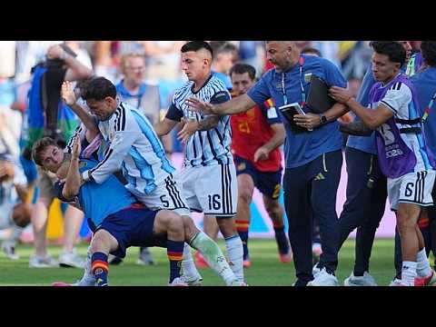 FIFA hands Argentina's Paredes a 10-match ban over world cup final brawl