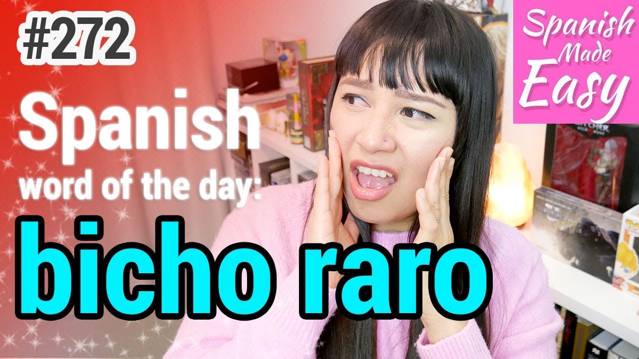 Learn Spanish: Bicho Raro | Spanish Expression of the Day #272 [Spanish ...