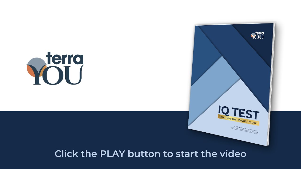 TerraYou: Get your premium IQ report & Certificate - YouTube