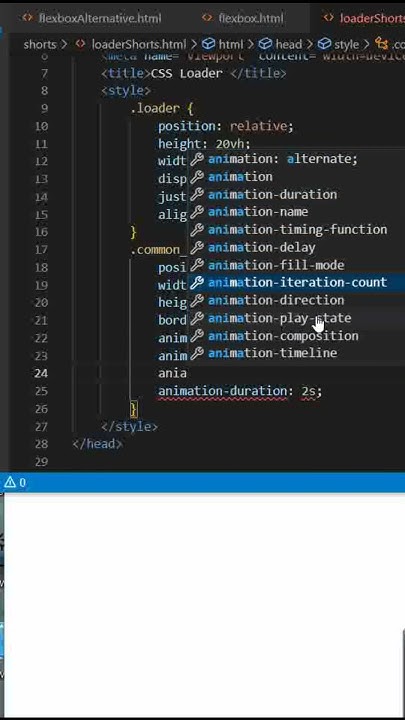 Advance CSS: CSS loader | How to make different types of loader for the website | HTMl, CSS and ...