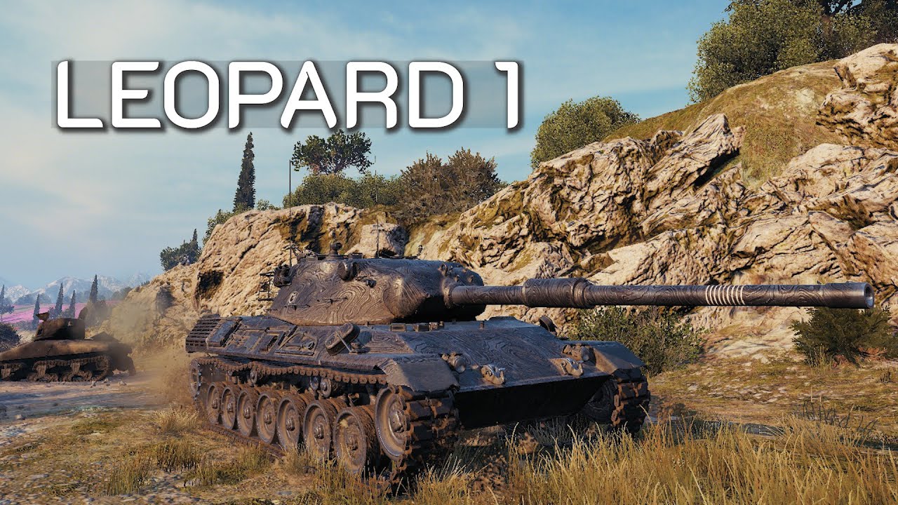 World of Tanks - Leopard 1 Almost 10K - YouTube