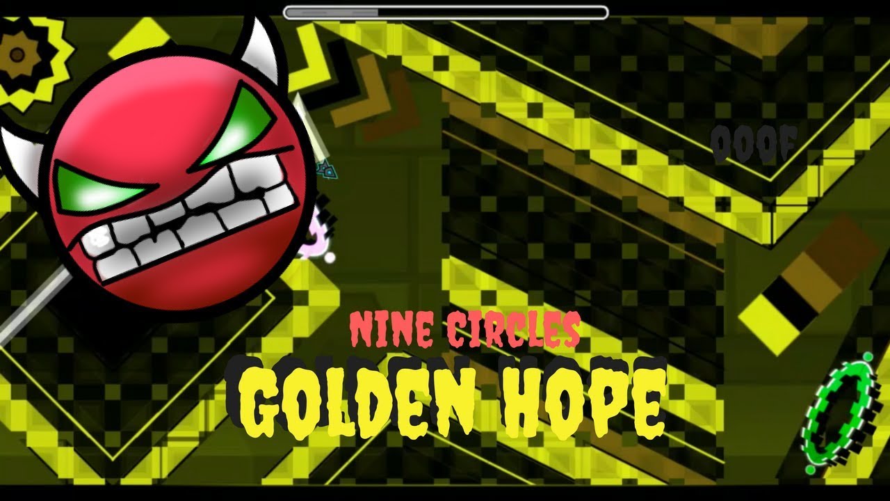 Golden Hope(Nine Circles)// Geometry Dash - YouTube