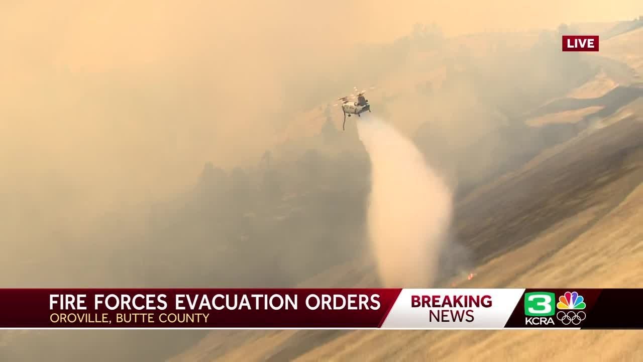 Thompson Fire | 5 p.m. update on Butte County wildfire - YouTube