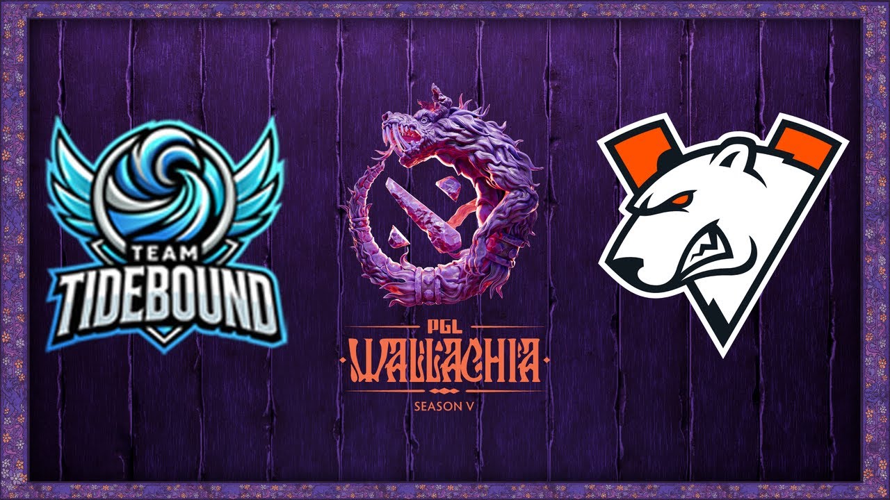 Tidebound vs Virtus.pro - PGL Wallachia Season #5 - Group Stage - YouTube