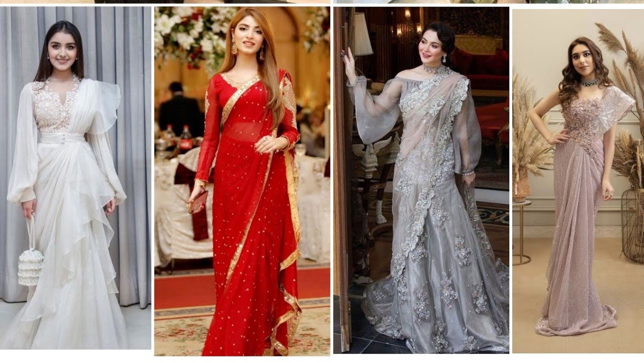 Beautiful saree designs//Latest Designer saree collection//Party Wear ...