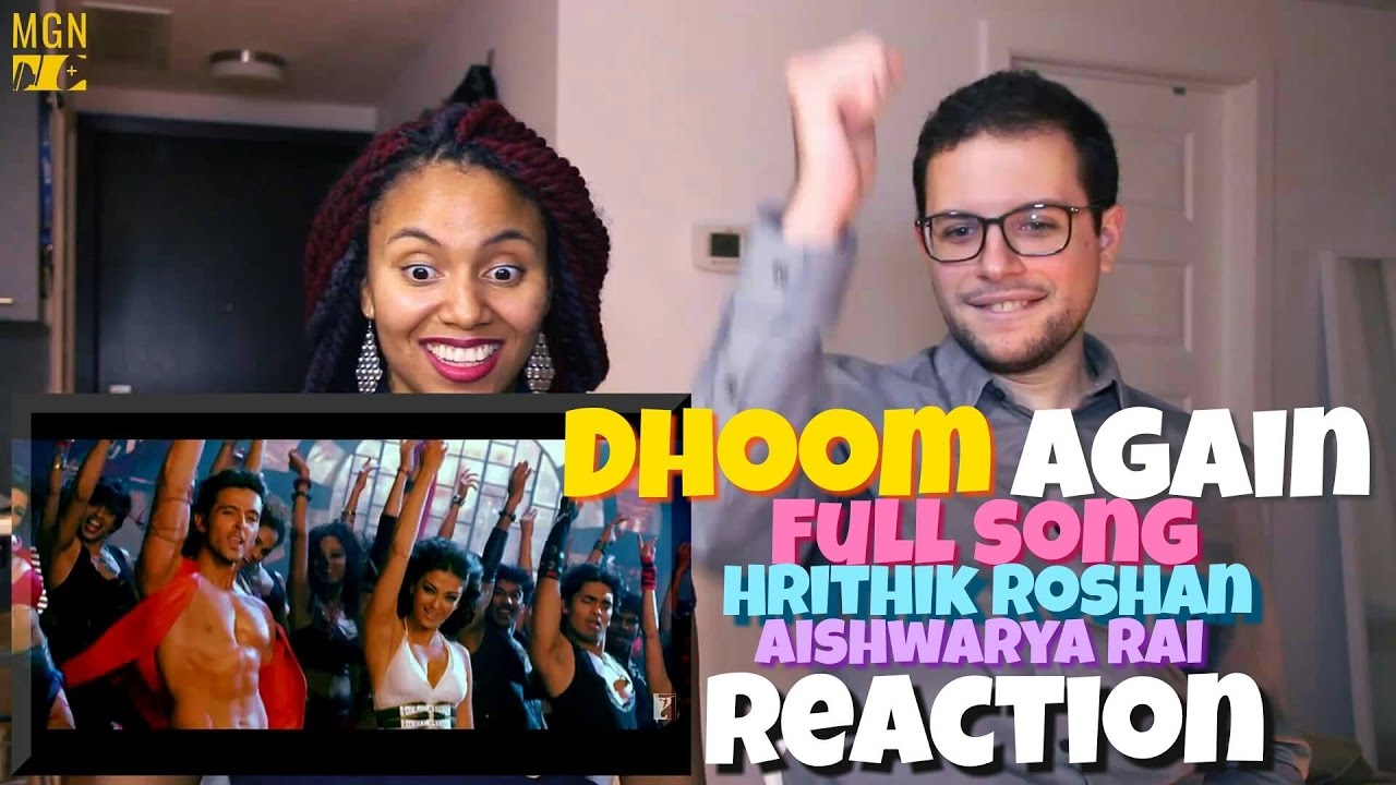 Dhoom Again (Dhoom 2) - Hrithik Roshan/Aishwarya Rai Reaction - YouTube