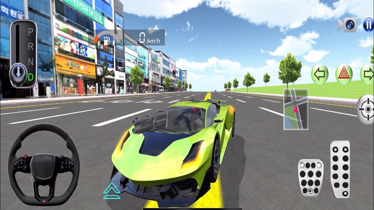 Machinegun car games - 3d car driving games - android & ios gameplay ...